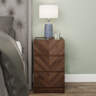 Alpen Home Kascha 3 Drawer Bedside Table & Reviews | Wayfair.co.uk