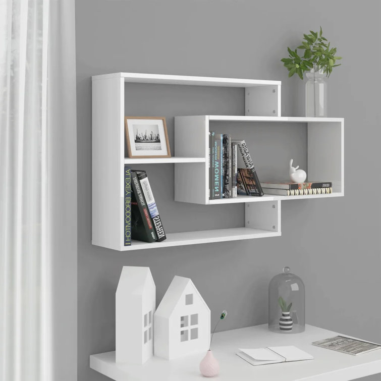 17 Stories Jaleshia 3 Piece Rectangle Floating Shelf & Reviews ...