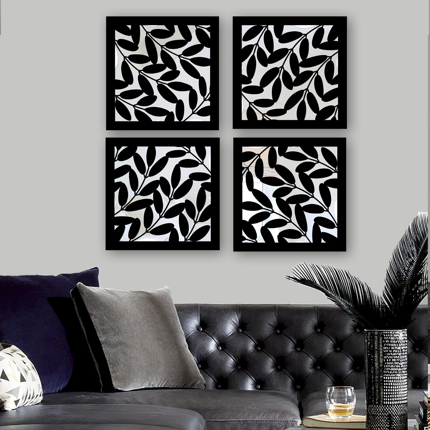 East Urban Home 4 Piece Mirror Set - Wayfair Canada