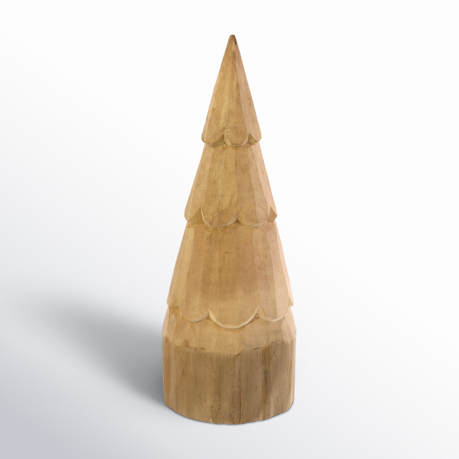Birch Lane™ Carved Wood Primitive Tree | Wayfair