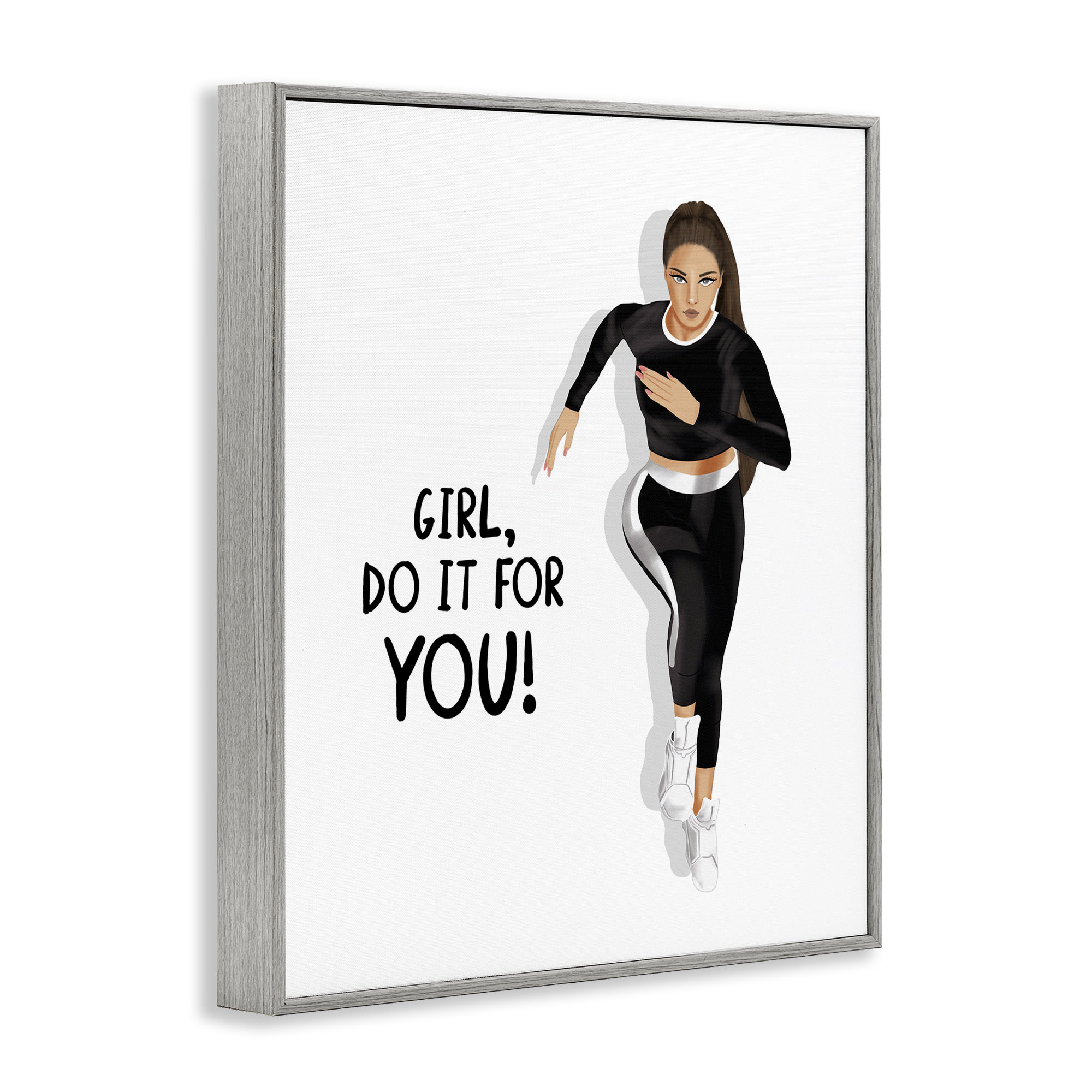 Ebern Designs Do It For You Girl Giclee Art by Saba Rauf | Wayfair