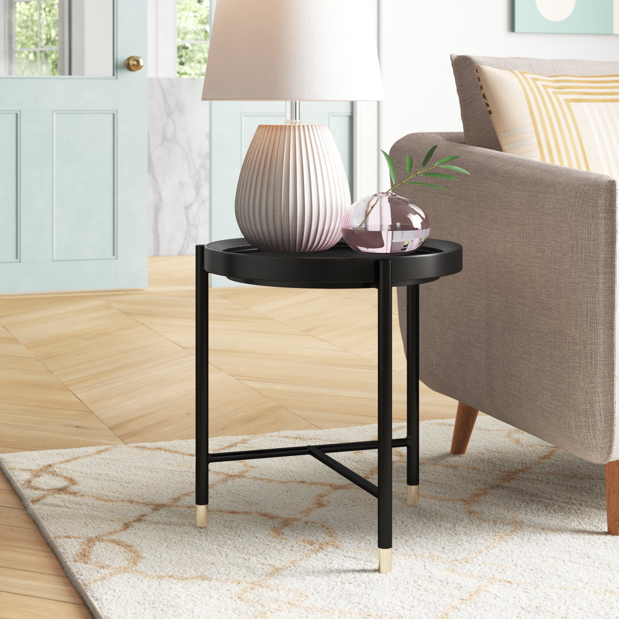Mercury Row Fresquez 3 Legs End Table - Wayfair Canada