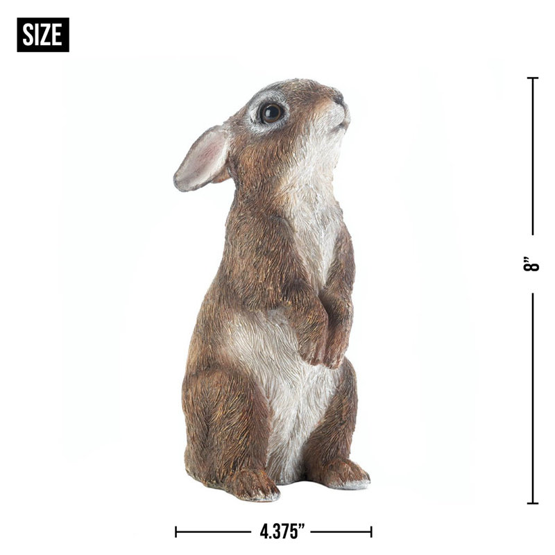 August Grove® Jayleen Standing Bunny Statue & Reviews | Wayfair