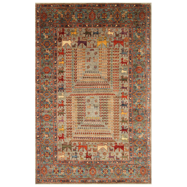 Bokara Rug Co., Inc. Hand-Knotted High-Quality Brown Area Rug | Perigold