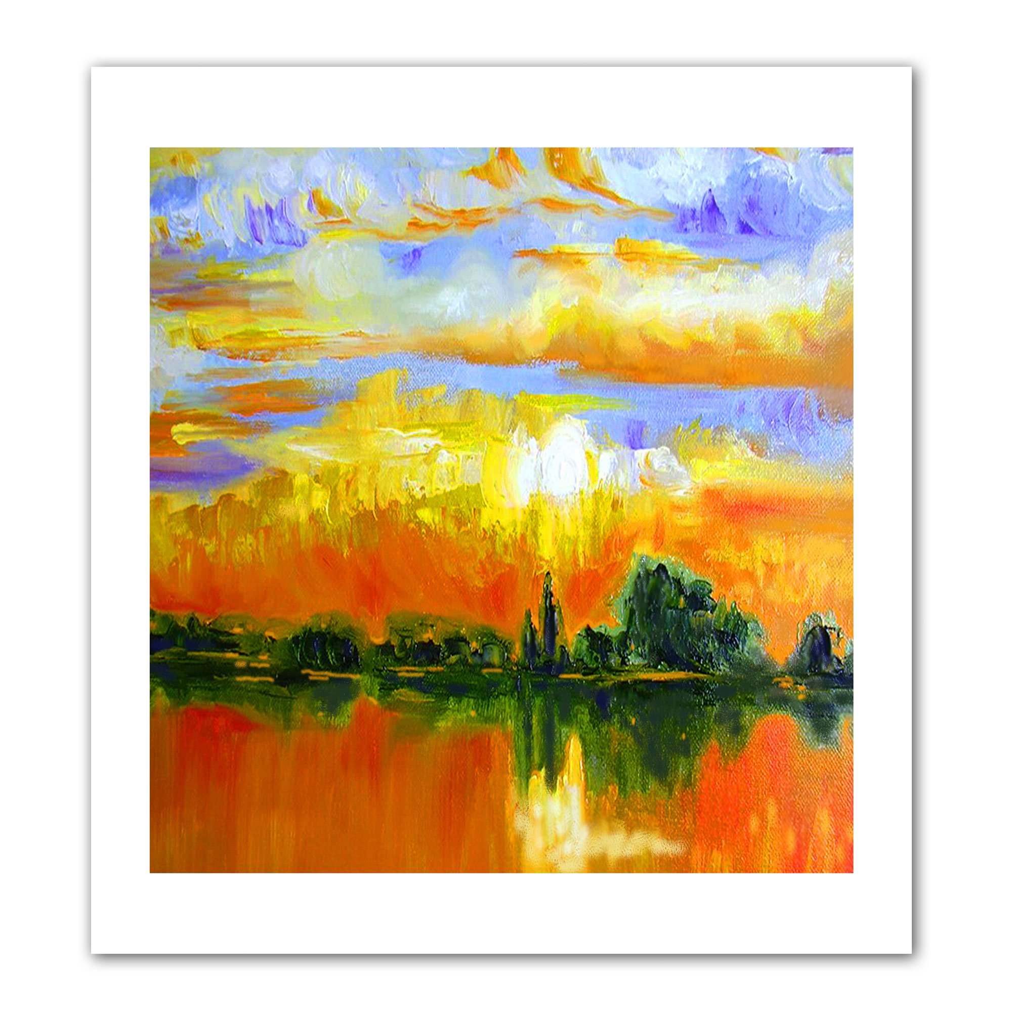 ArtWall 'The Zen of Italy' by Susi Franco Painting Print on Rolled ...