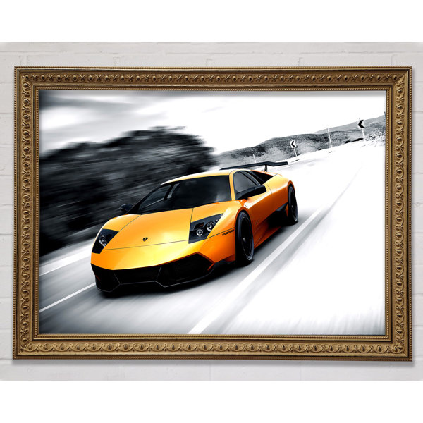 Brayden Studio Lamborghini Murcielago Lp 650-4 - Single Picture Frame ...