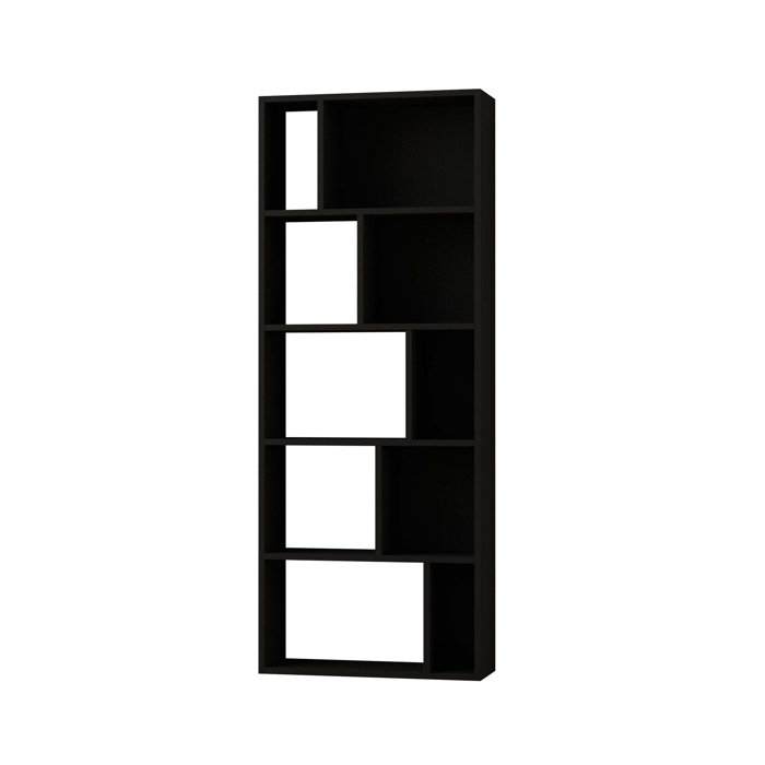 East Urban Home Geometric Bookcase & Reviews | Wayfair