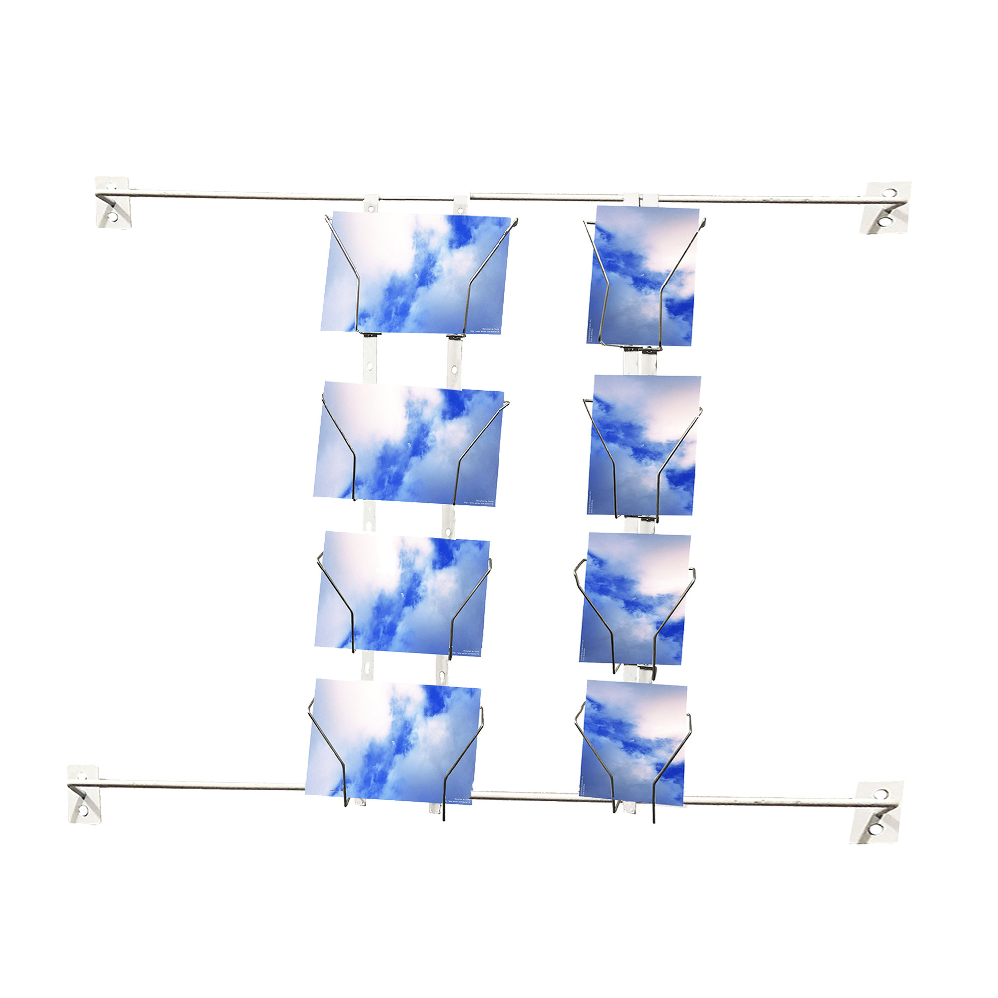 The Holiday Aisle® Wall Mounted Display Card Holder - Wayfair Canada