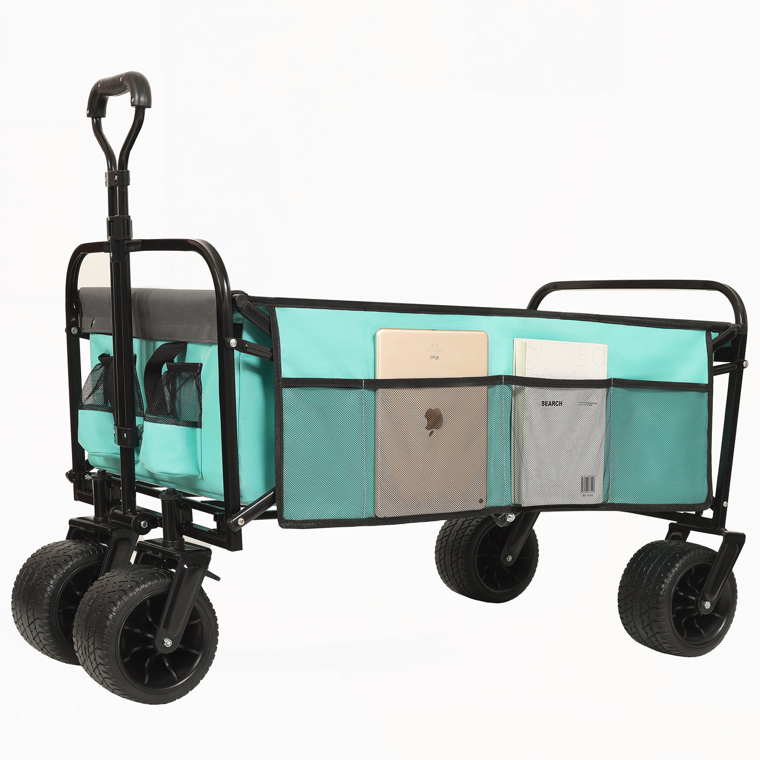 Sotorysofa Collapsible Foldable Wagon Cart with Wheels | Wayfair