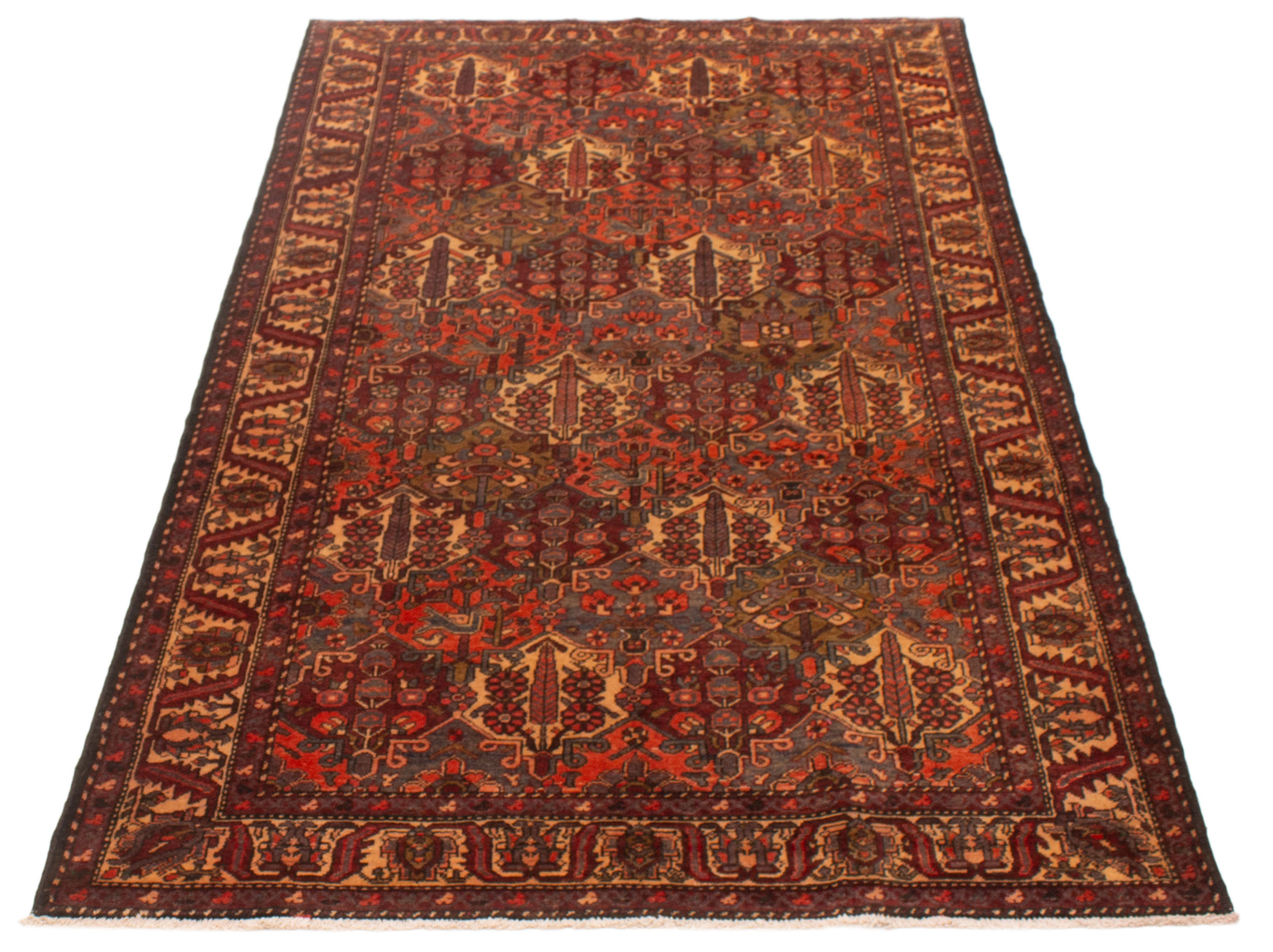 Bloomsbury Market Kayseri Vintage Red Rug 5'5" x 9'10" | Wayfair