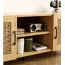 Bayou Breeze Nardi Wicker Rattan Tv Stands Rattan Sideboard Rattan ...