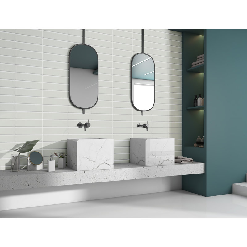 Emser Tile Catch™ 2" x 8" Ceramic Subway Tile | Wayfair