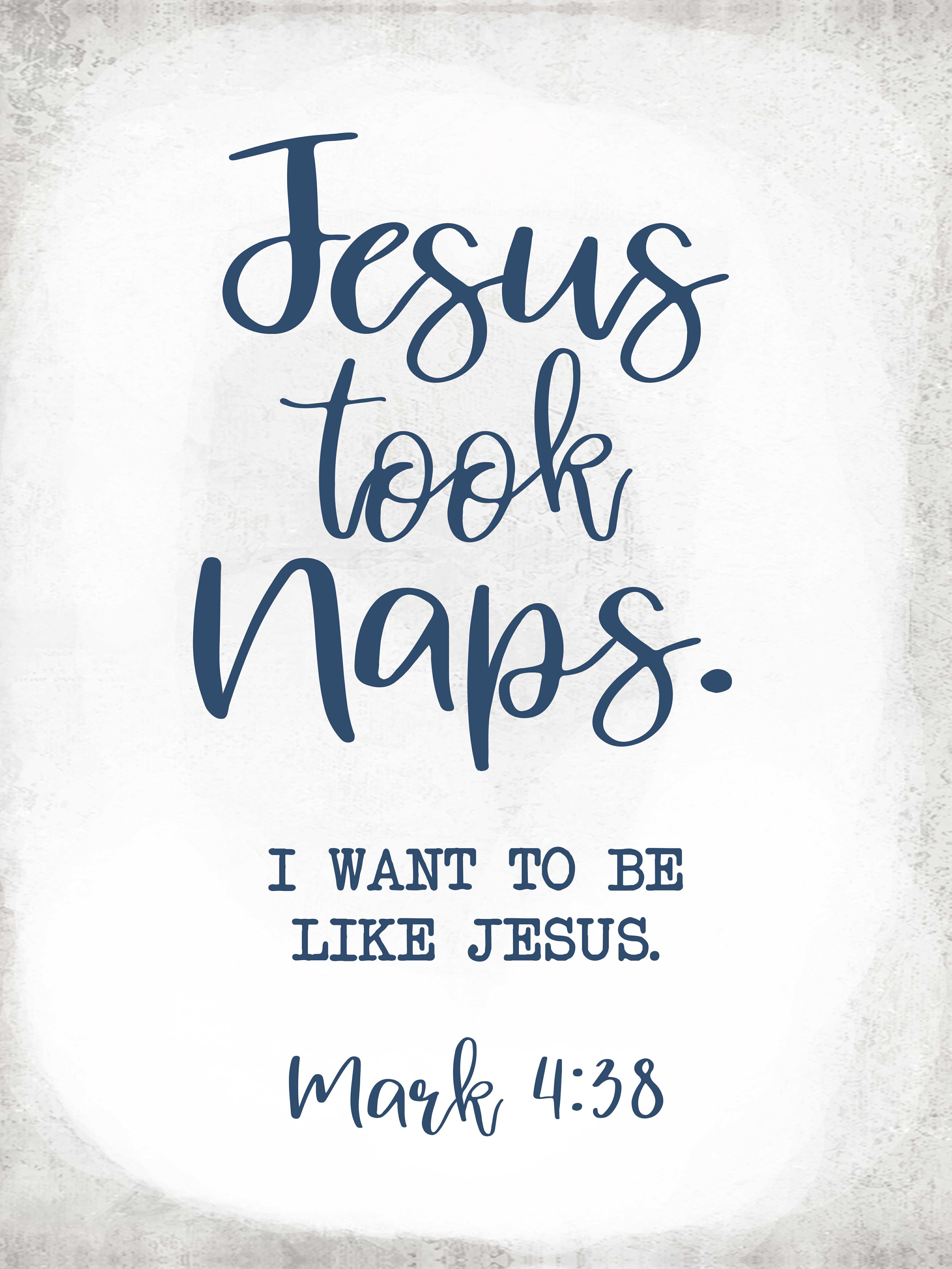 Trinx Jesus Took Naps On Canvas Print | Wayfair