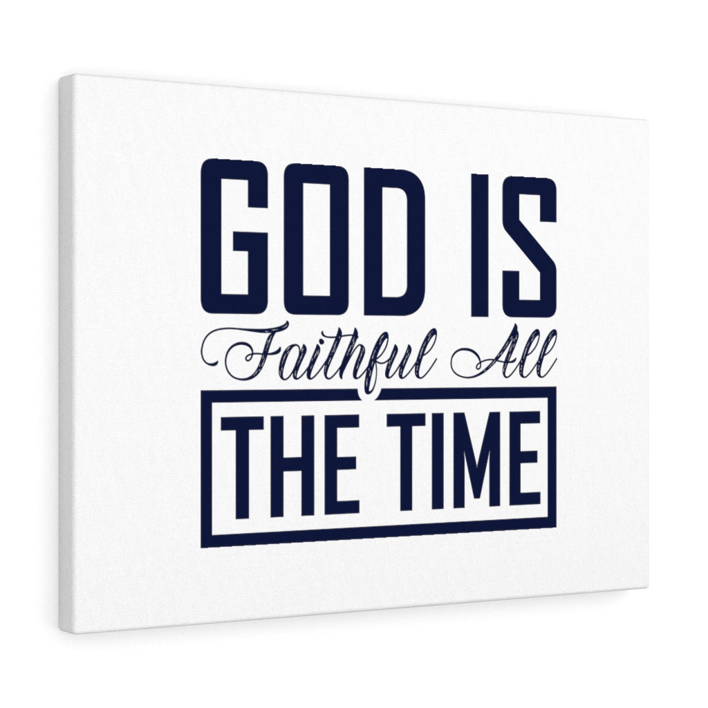Trinx God Is Faithful Rectangle Christian Wall Art Bible Verse Print ...