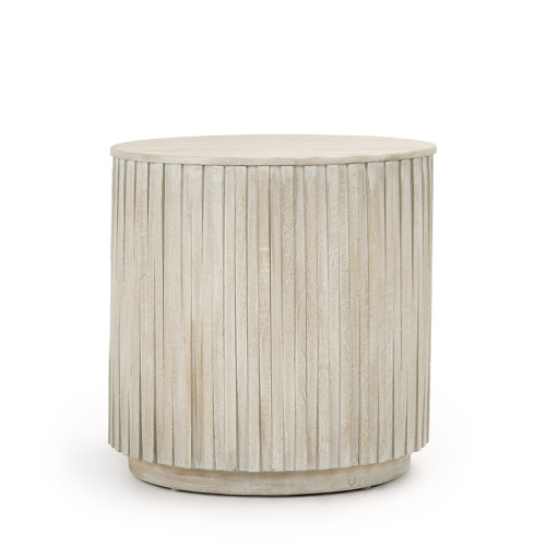 Joss & Main Sylvia Solid Wood Block End Table & Reviews - Wayfair Canada