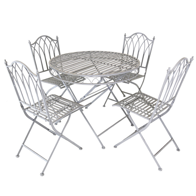 Rosalind Wheeler Anden Square 4- Person Table Set | Wayfair.co.uk