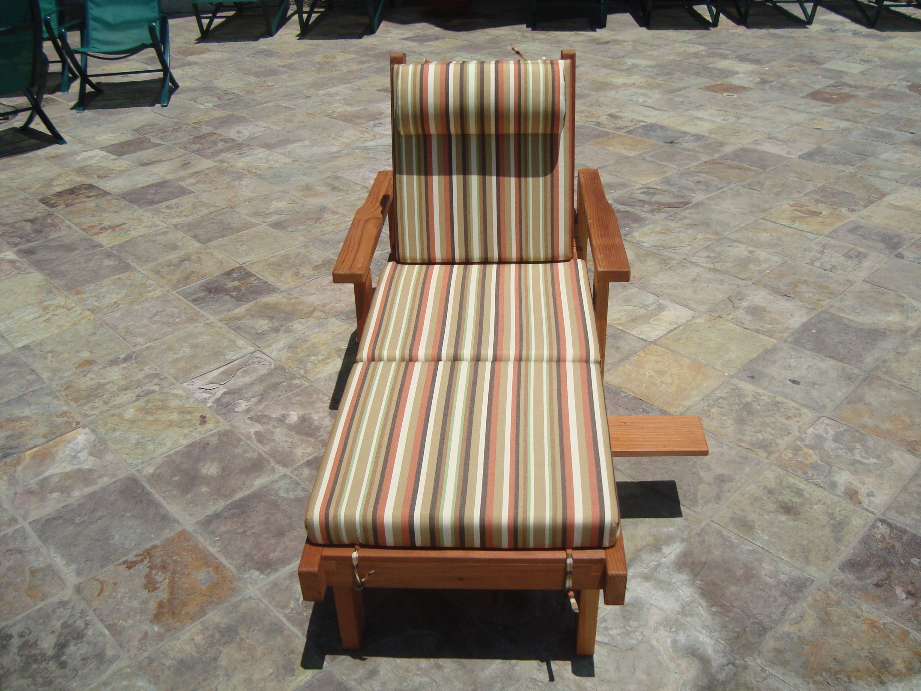 Orren Ellis Varda 72'' Long Reclining Single Redwood Chaise - Wayfair ...