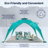 ECR4Kids Lightspeed Outdoors Eco Quick Canopy, Beach Tent, Parasailing ...