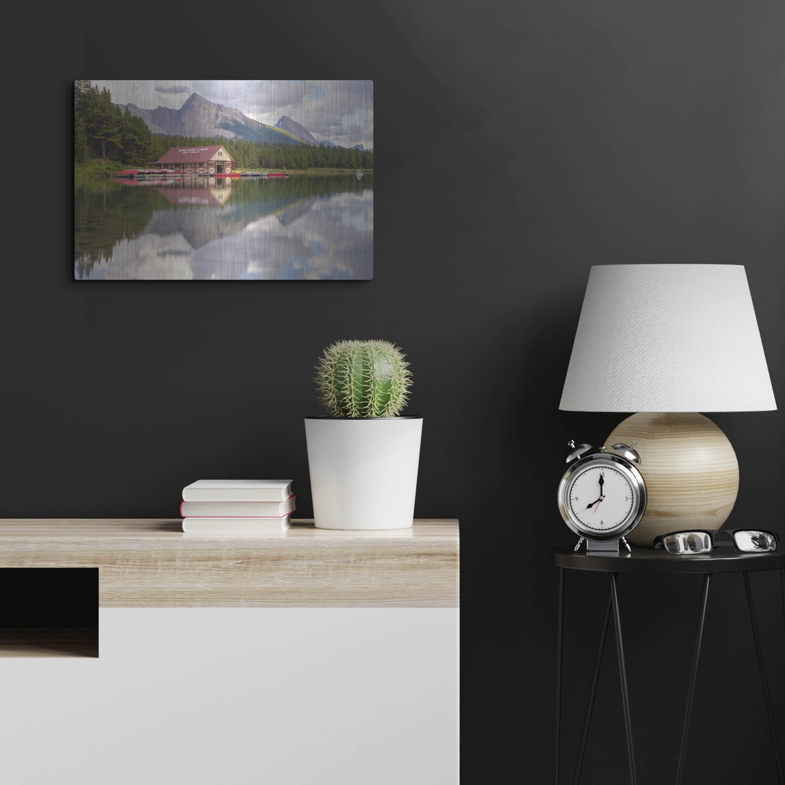 Millwood Pines 'Maligne Lake 2' by Joe Reimer Photography, Metal Wall ...