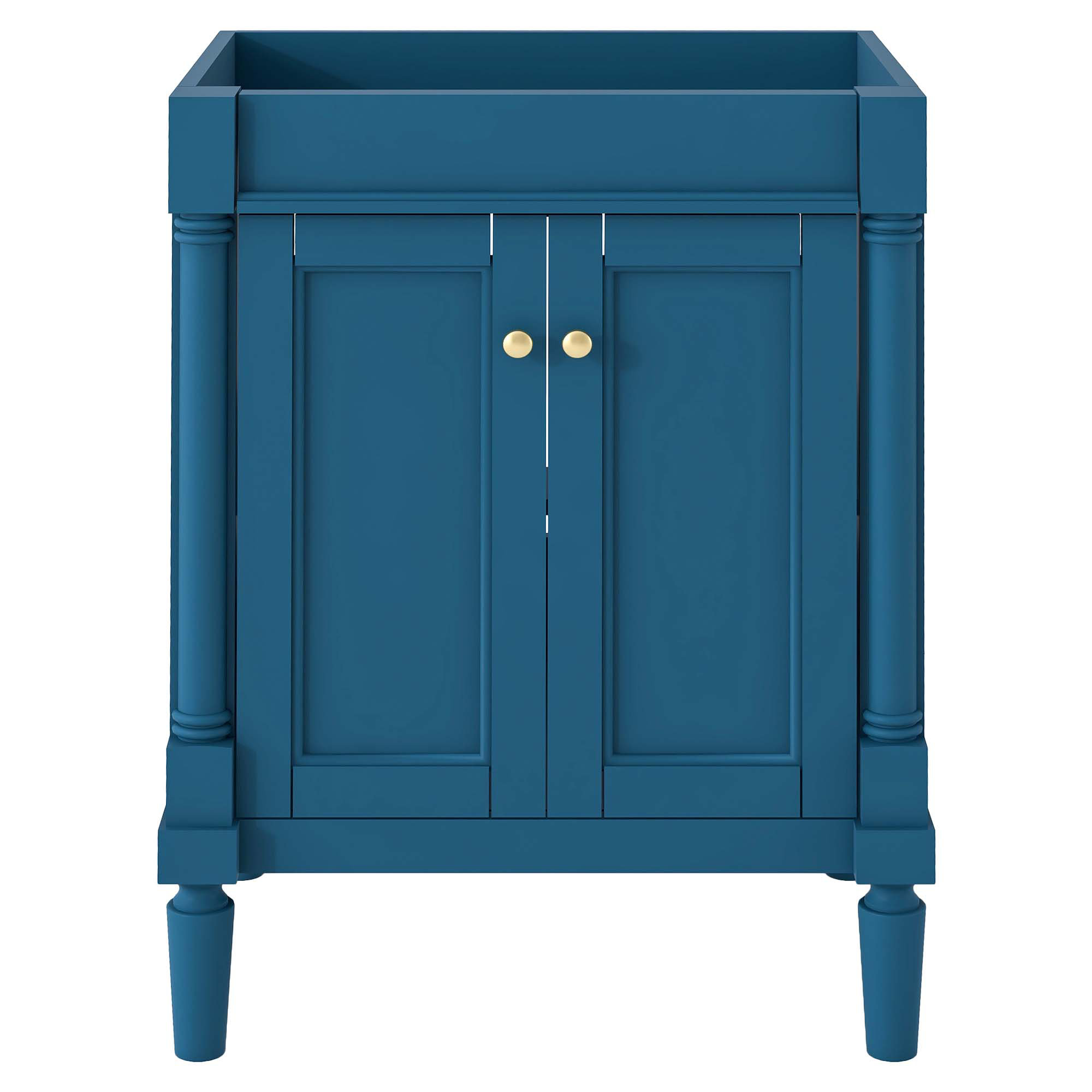 Impact Outdoor 2-Tier Modern Bathroom Vanity Base With Large Storage ...