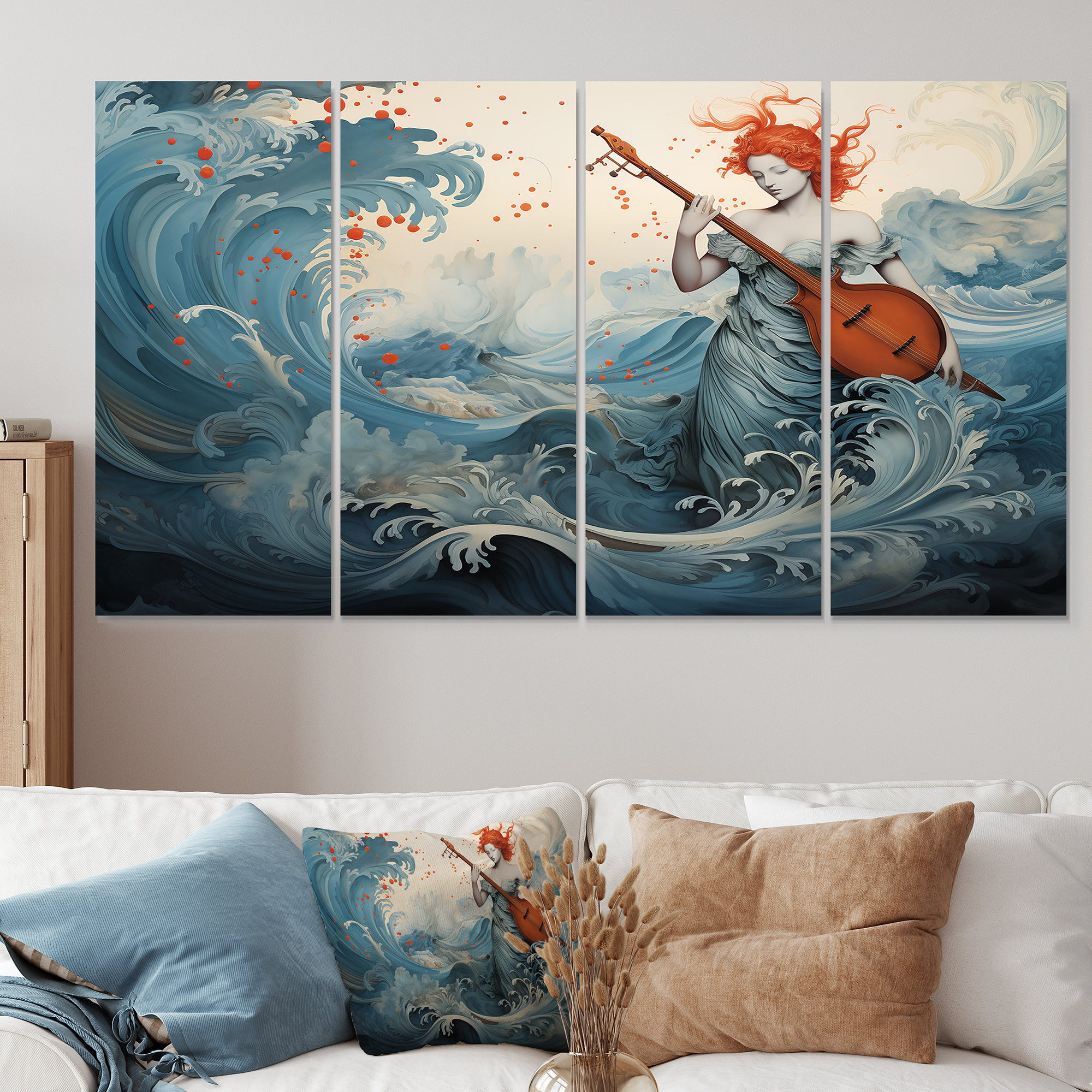 Trinx Watercolor Venus Mythology - Classics 4 Piece Wall Art Decor ...