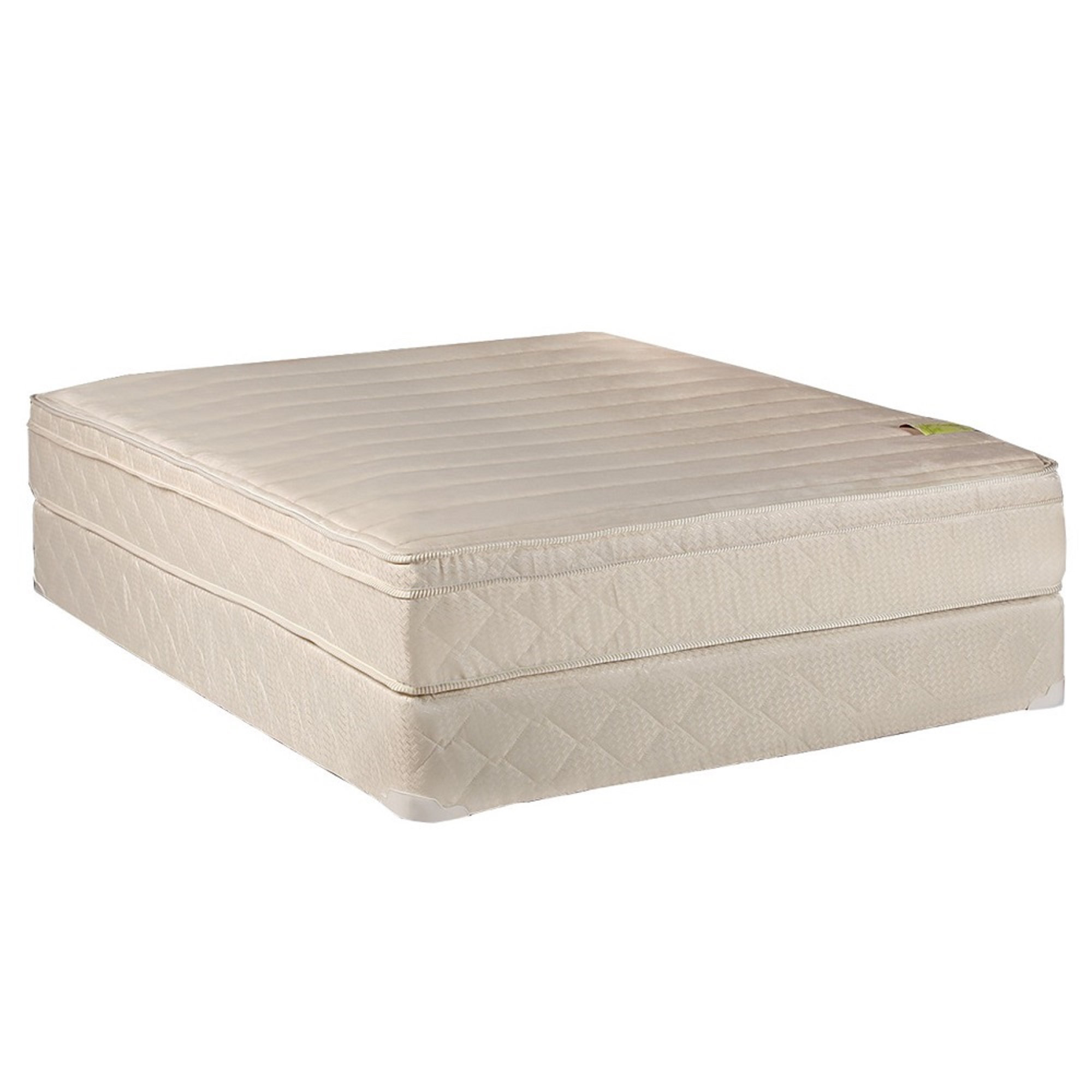 Alwyn Home Meissner 11'' Plush Pillow Top Mattress and Box Spring ...
