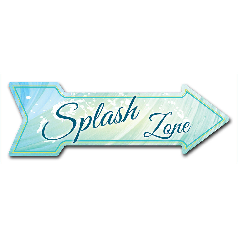 SignMission Splash Zone Sign | Wayfair