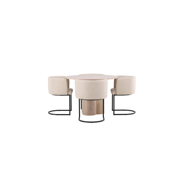 Ivy Bronx Danean 4 - Person Dining Set | Wayfair.co.uk