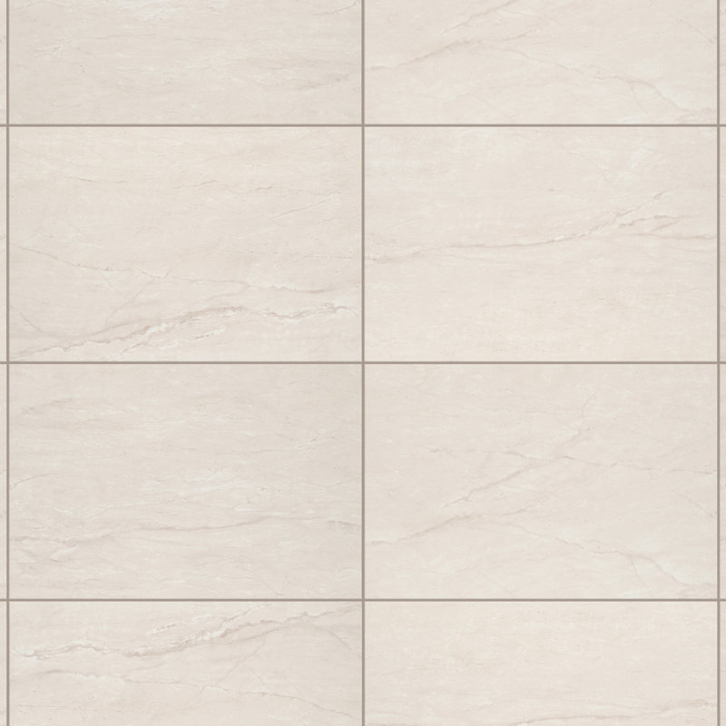 Merola Tile Ferraras Series 8" x 12" Ceramic Marble Look Wall Tile ...
