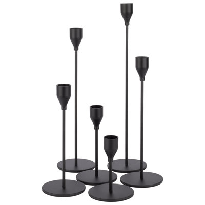 Latitude Run® 13.25'' H Metal Tabletop Candlestick & Reviews | Wayfair