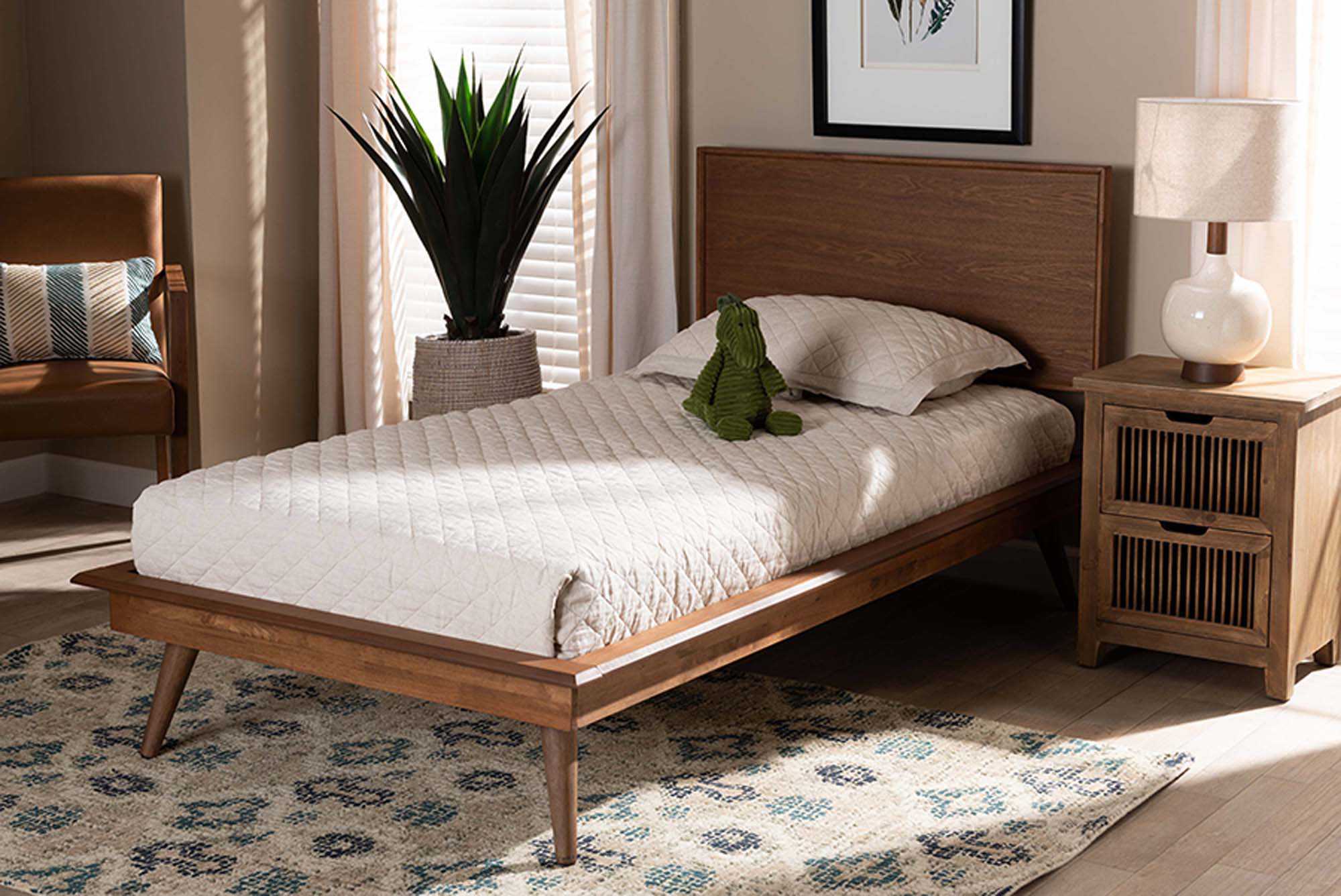 Wade Logan Baelynn Twin Platform Bed - Wayfair Canada