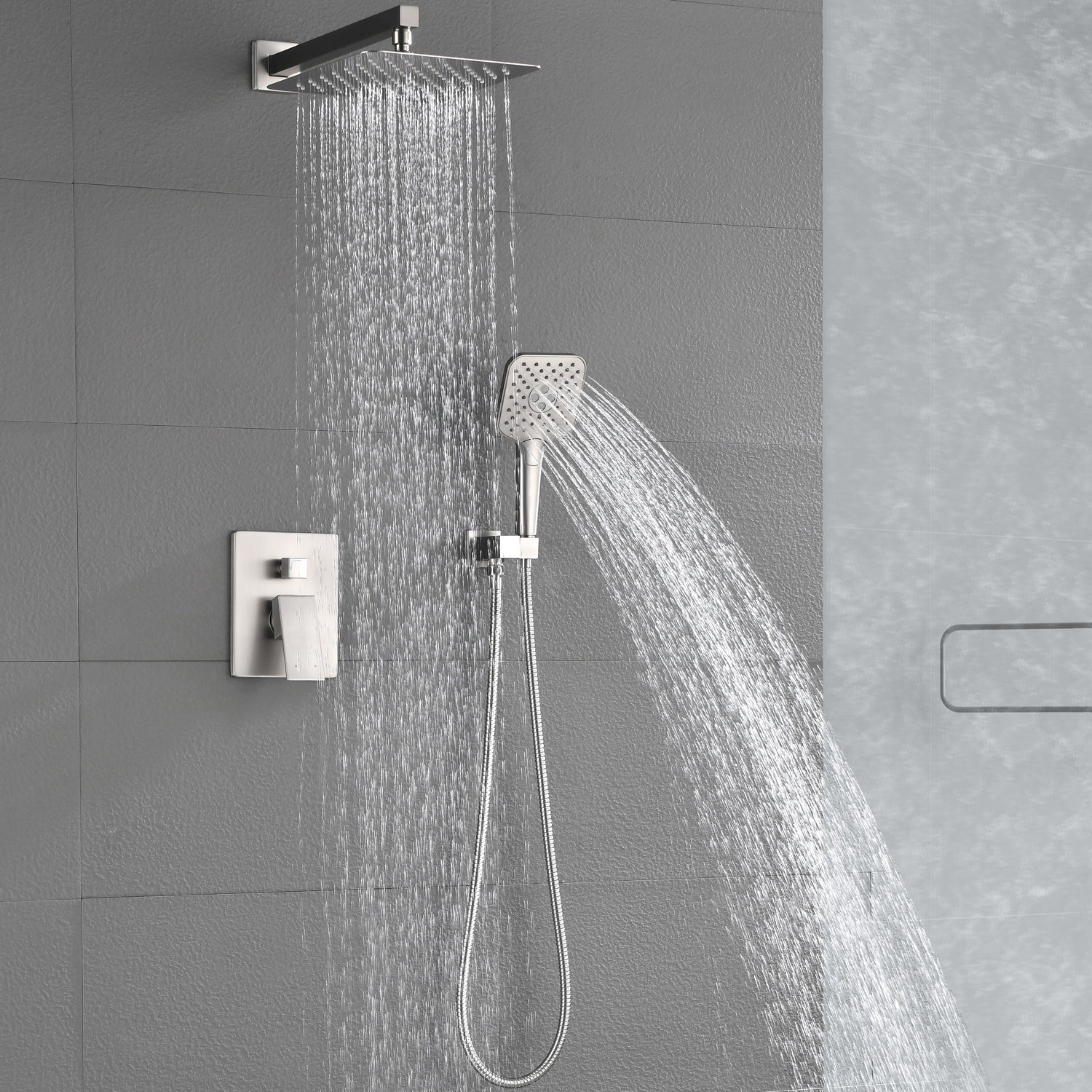 XIZZI Complete Shower System with Rough in-Valve & Reviews | Wayfair