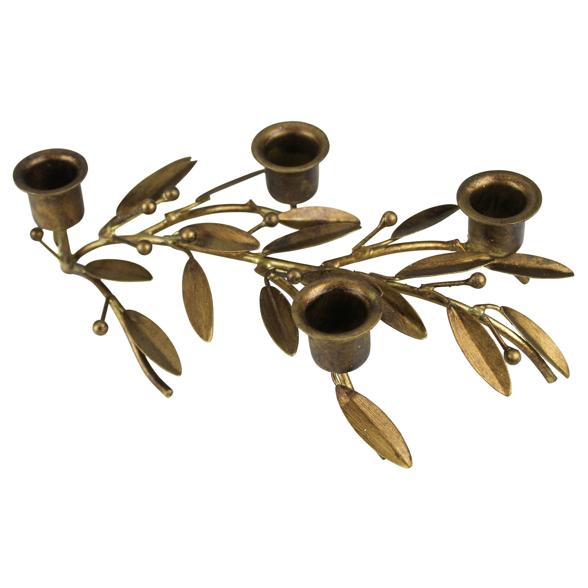 August Grove® Berry Branch Taper Holder - Lrg | Wayfair