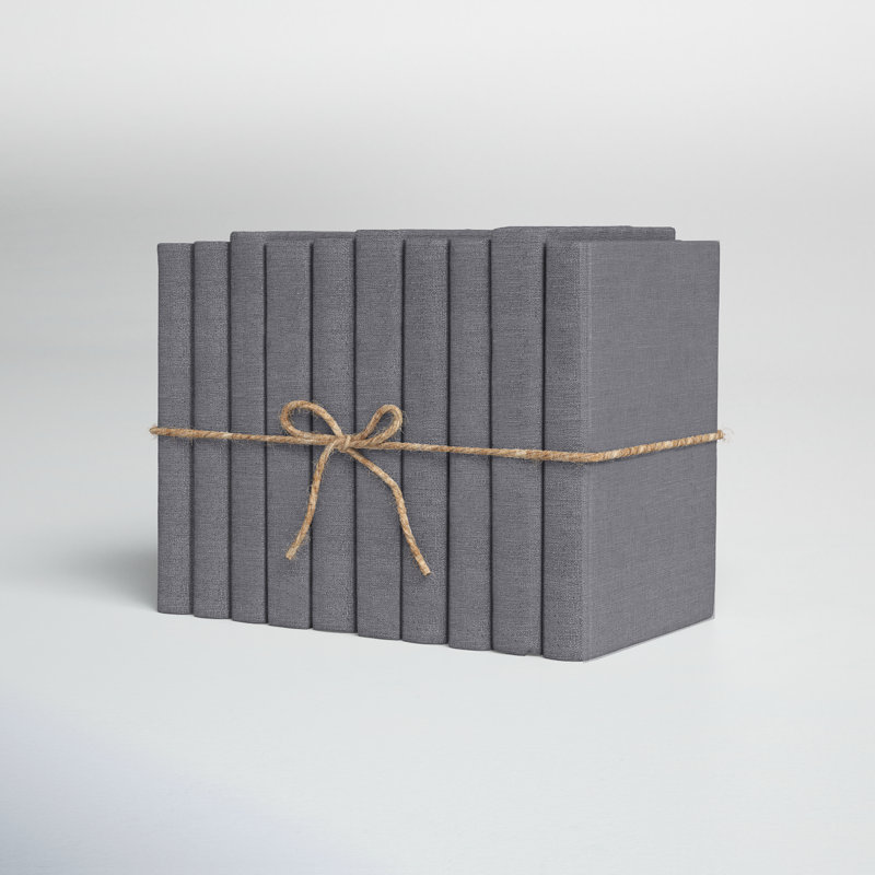 Joss & Main Slate Linen Wrapped Serefina | Wayfair