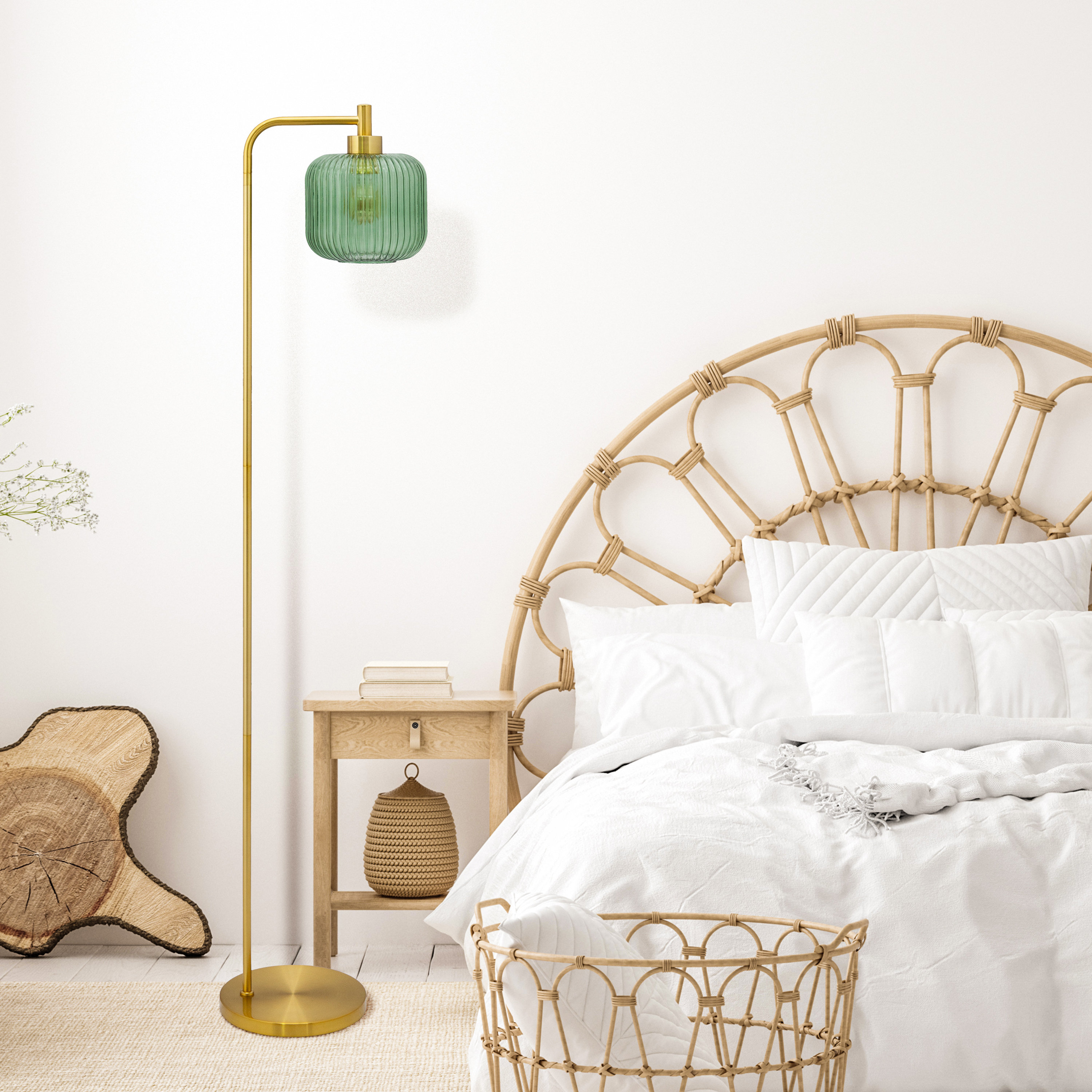 Mercer41 Gracieleigh 63" Arched Floor Lamp & Reviews | Wayfair