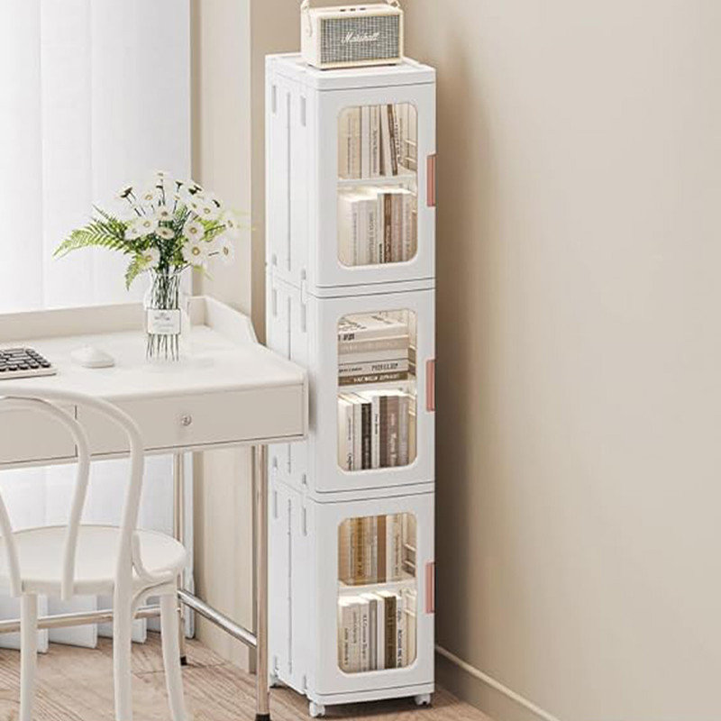 Latitude Run® Slim Kitchen Pantry Storage Cabinet with Doors and ...