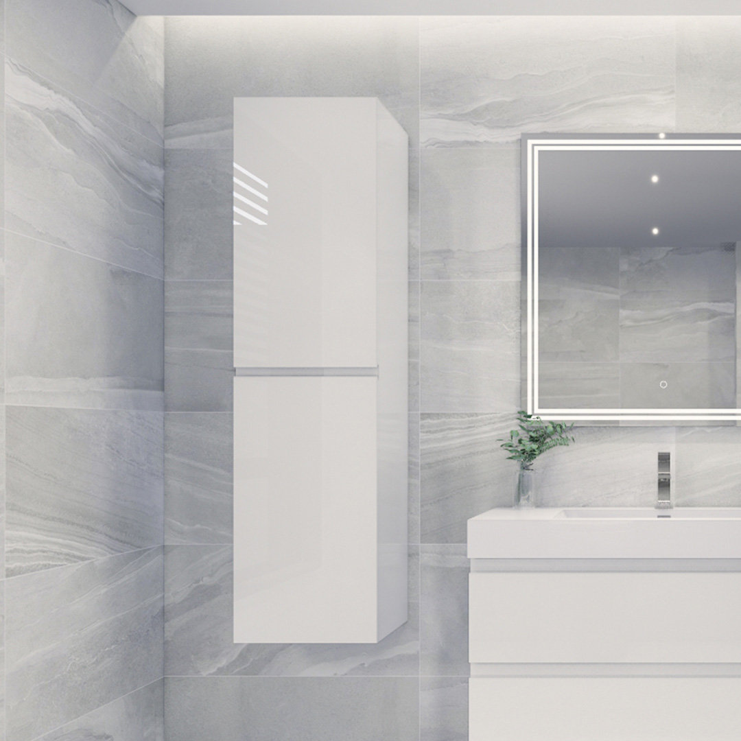 Hokku Designs Blas Wall-mounted Linen Cabinet & Reviews | Wayfair