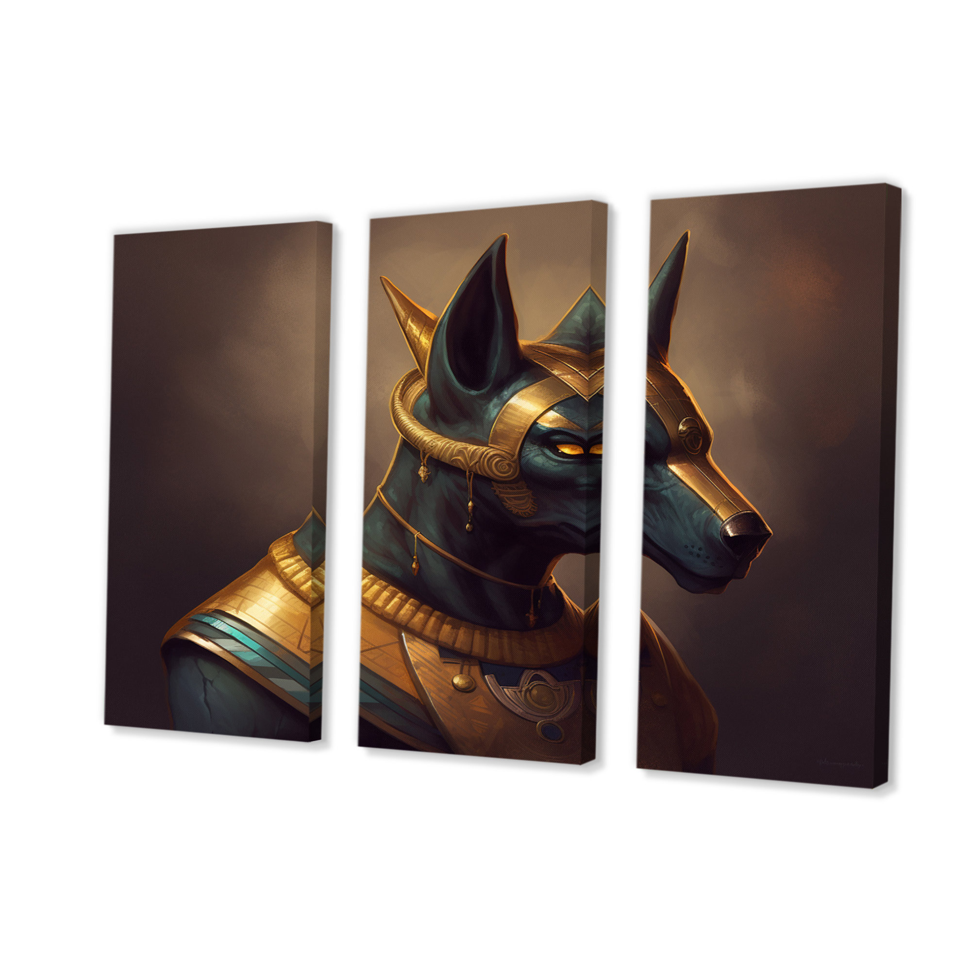 Red Barrel Studio® Vintage Anubis Ancient Egyption Jackal God IX 3 ...