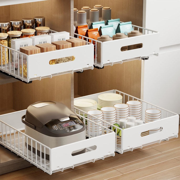 Belfry Kitchen 2-Pack Pull-Out Cabinet Organizer, 42Cm D * 30Cm W ...