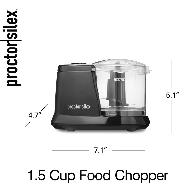 Proctor-Silex Proctor Silex® 1.5 Cup Food Chopper & Reviews | Wayfair