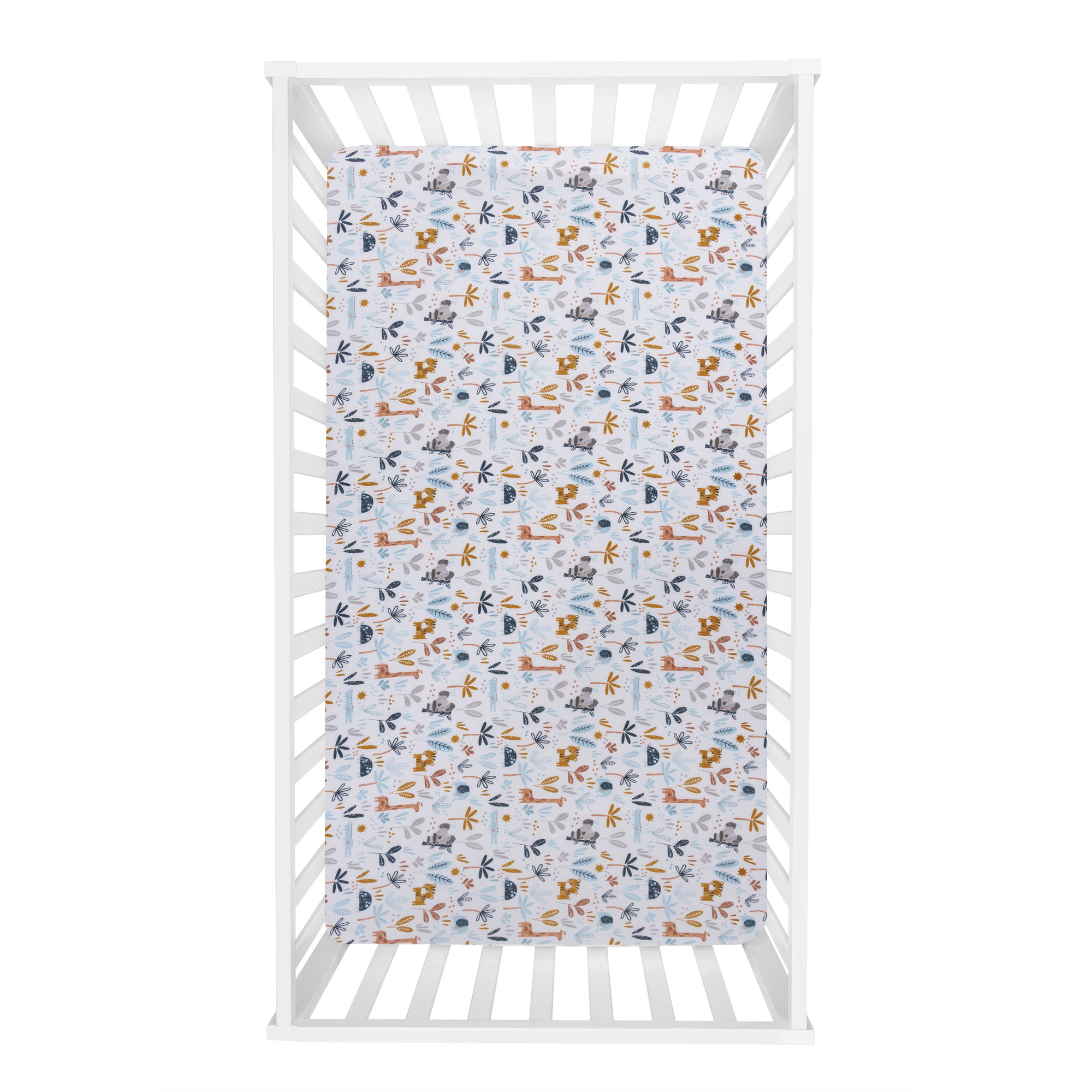 Sammy & Lou Koala Palms Fitted Crib Sheets - Wayfair Canada
