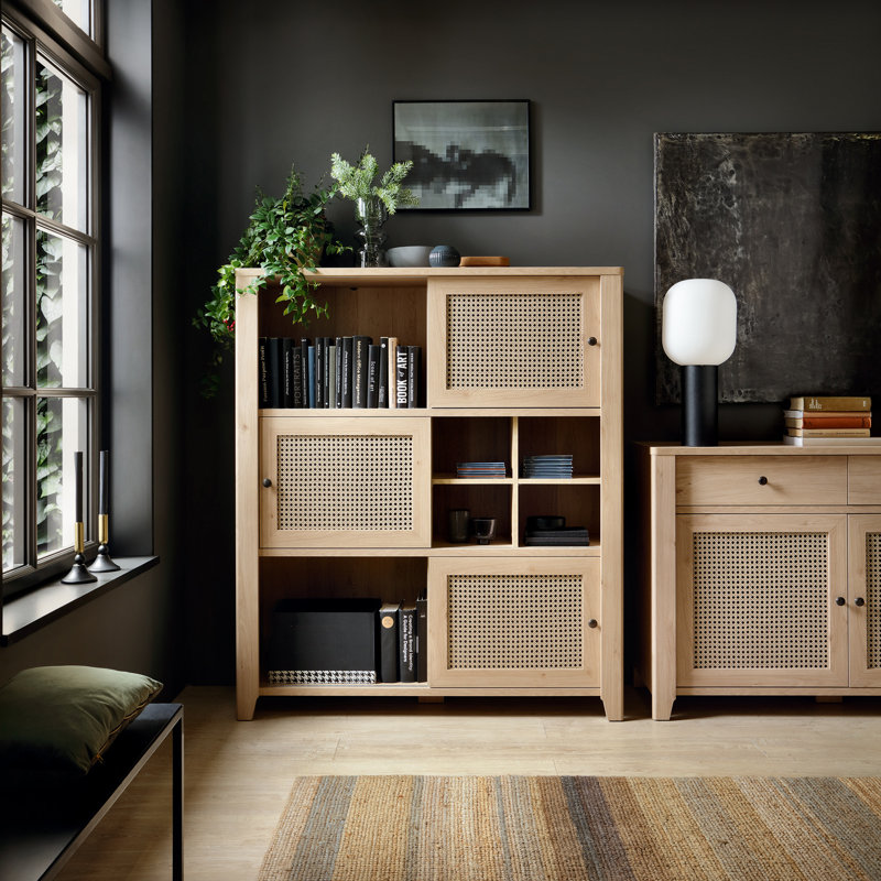 17 Stories Hober 128.6 Cm Wide Highboard | Wayfair.co.uk