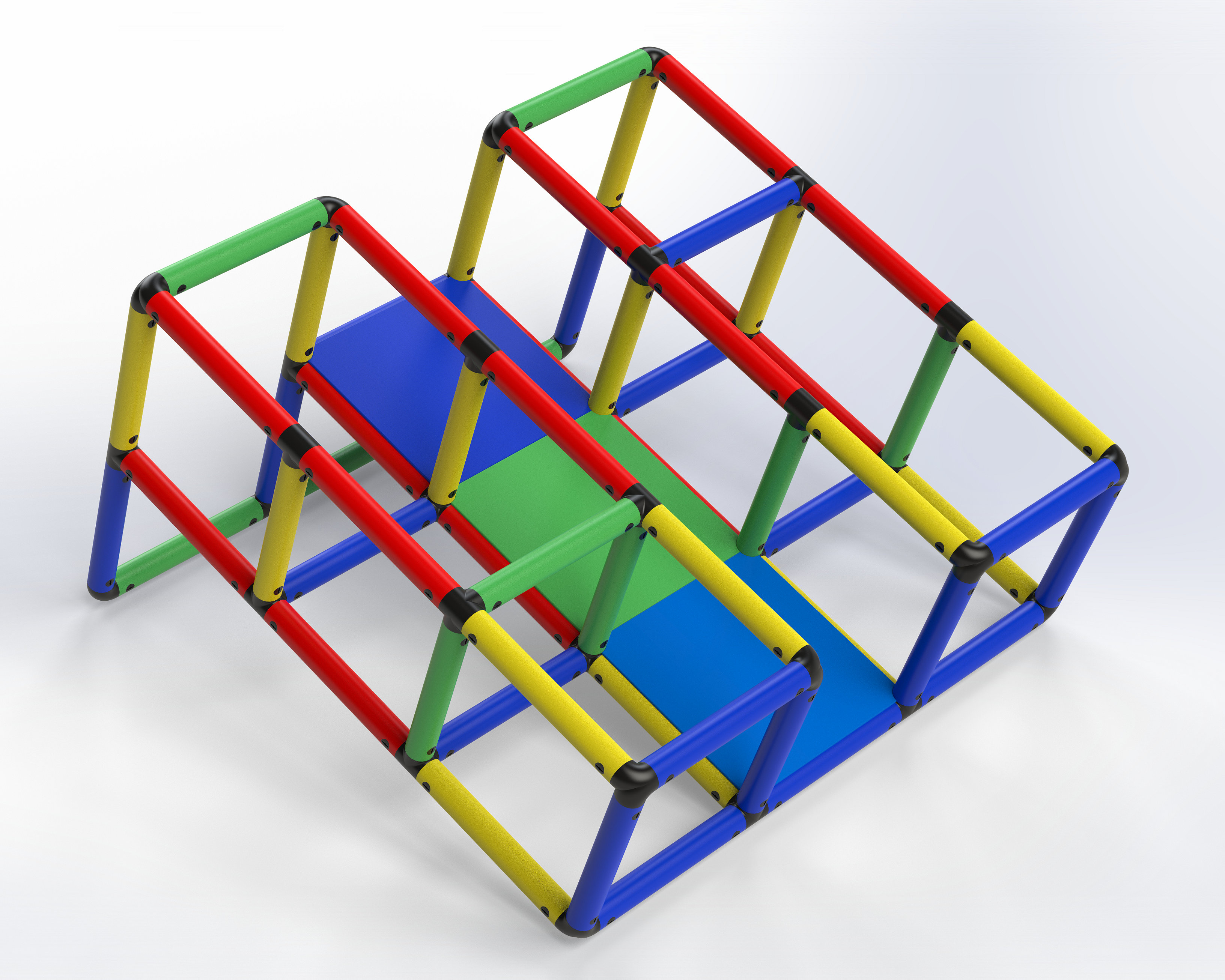 Funphix Classic 316 Piece Construction Toy Set - Building Play ...