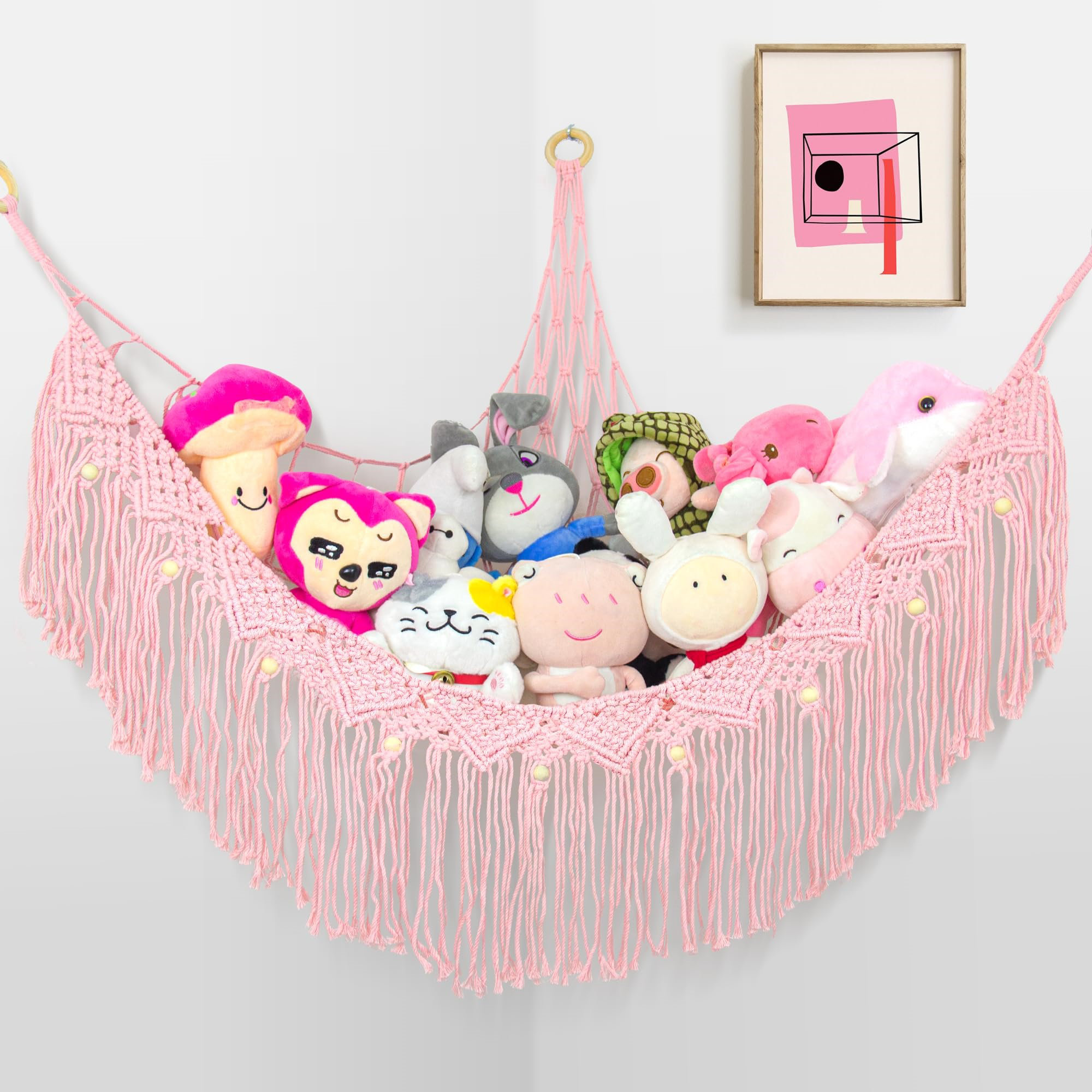 Dakota Fields Plush Toy Storage Net for Playrooms and Nurseries | Wayfair
