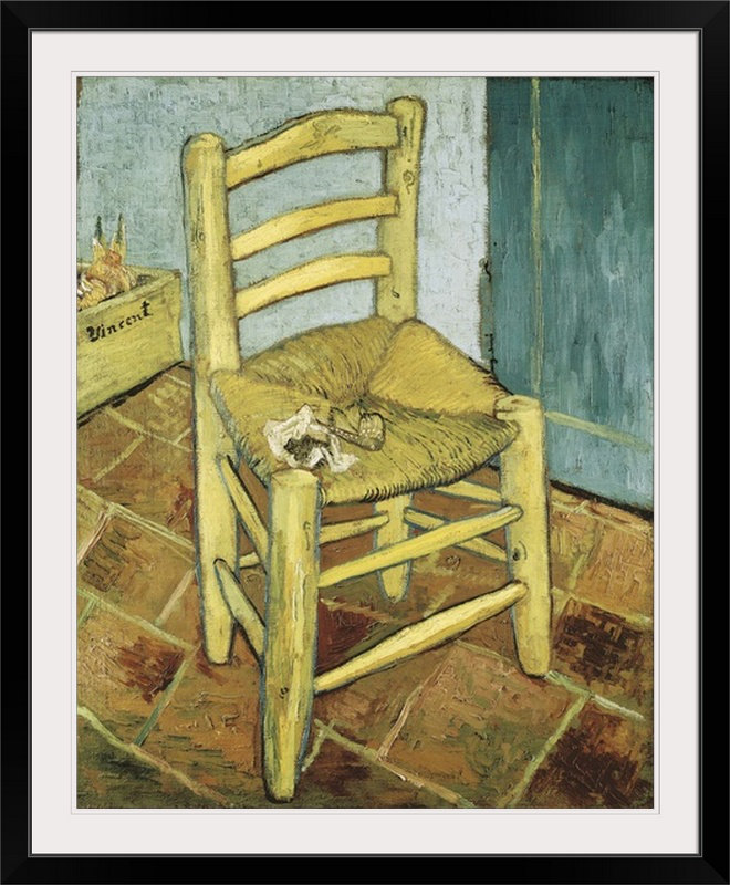 Vault W Artwork 'Van Gogh's Chair' by Vincent Van Gogh Painting Print ...