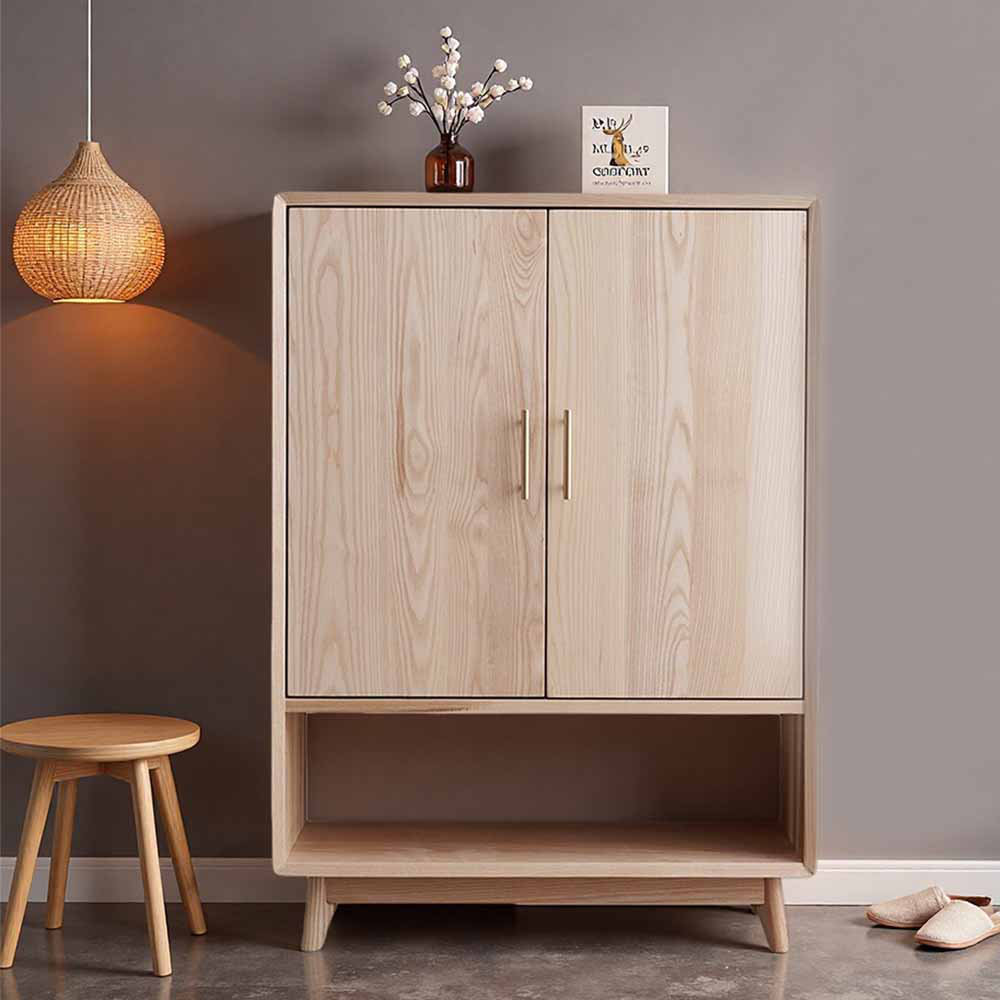 Canora Grey Japanese style minimalist storage shoe cabinet | Wayfair
