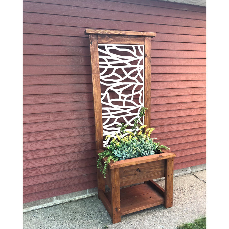 Grid Axcents 2 ft. H x 4 ft. W Polyethylene Privacy Screen & Reviews ...