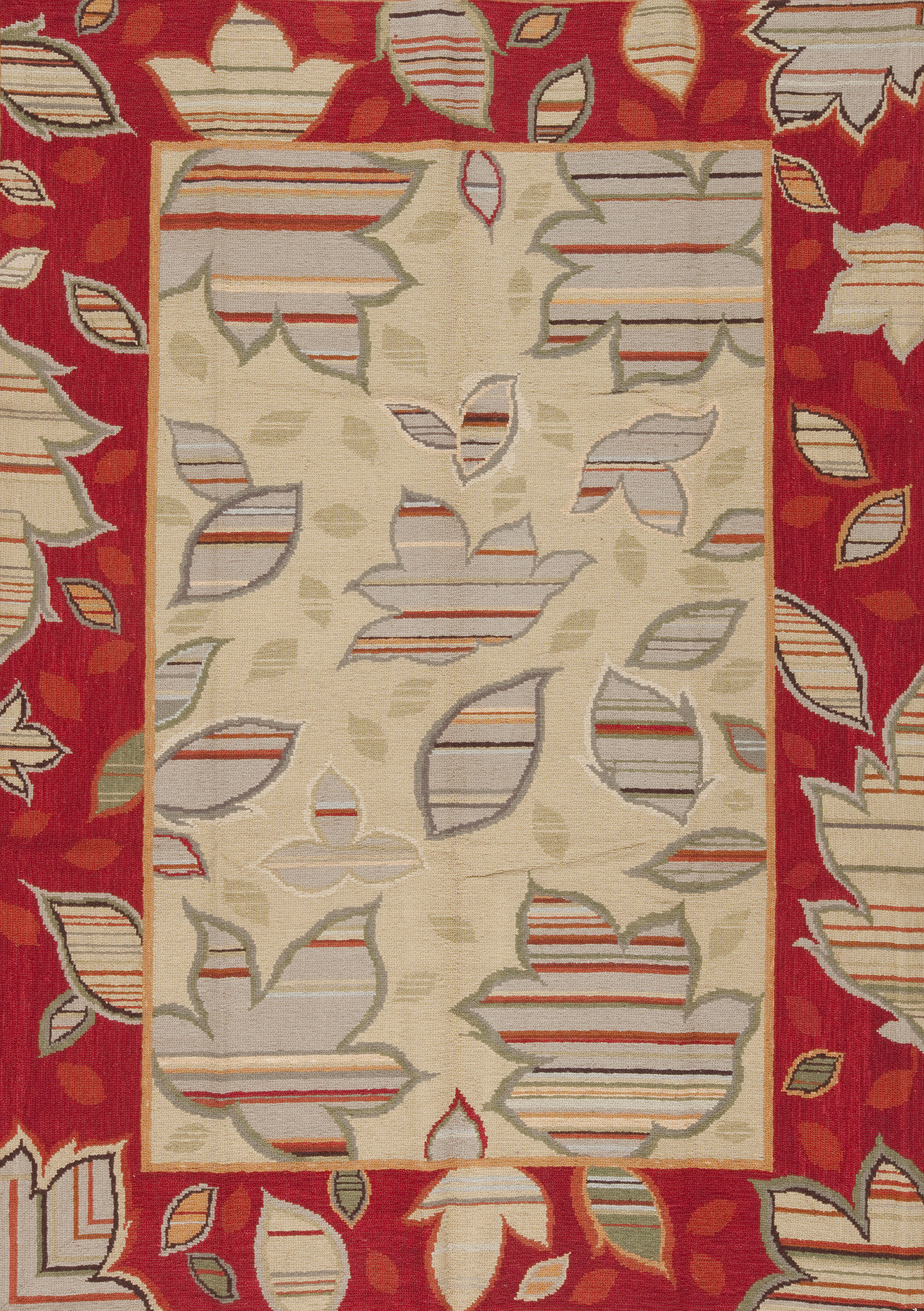 Samad Rugs Gros Point Needlepoint One-of-a-Kind 6.3 X 9.3 Area Rug ...