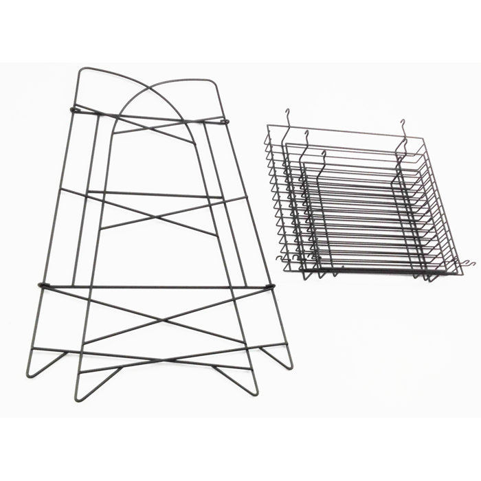 FixtureDisplays 3-Tier Wire Display Rack Bakery Snacks Confection Tray ...
