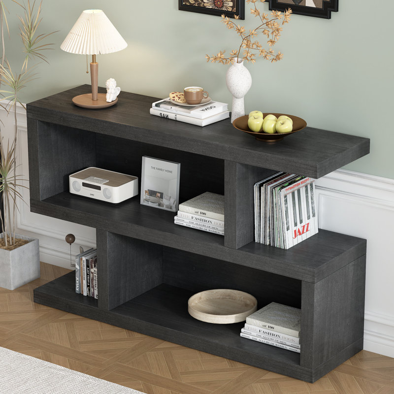 Gracie Oaks Storage Bookcase | Wayfair